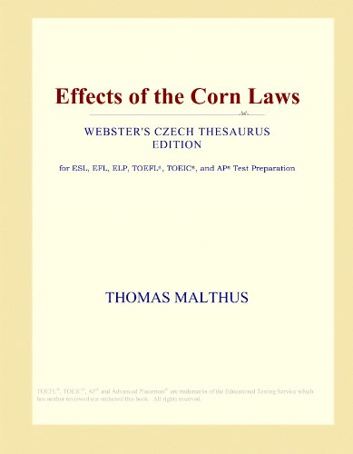 Effects of the Corn Laws by Icon Group | Goodreads