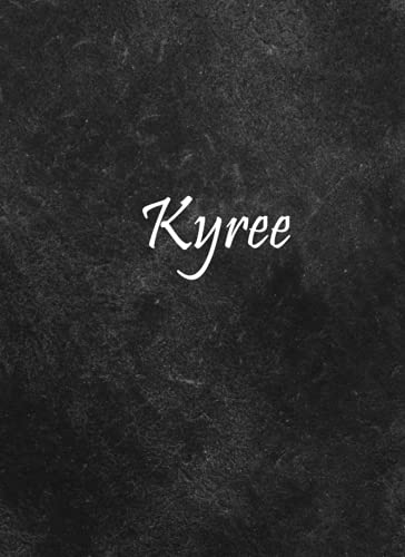 Kyree: Personalized Name Notebook | Wide Ruled Paper Notebook Journal ...