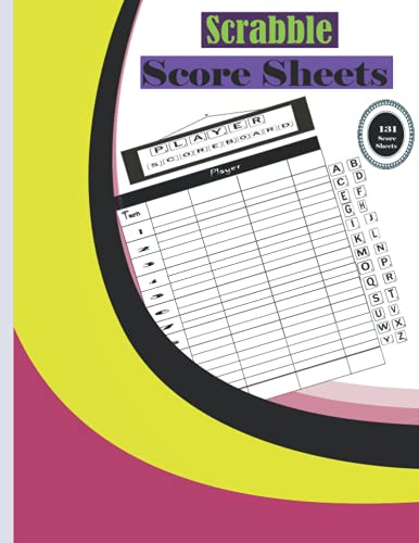 Scrabble Score Sheets Printable