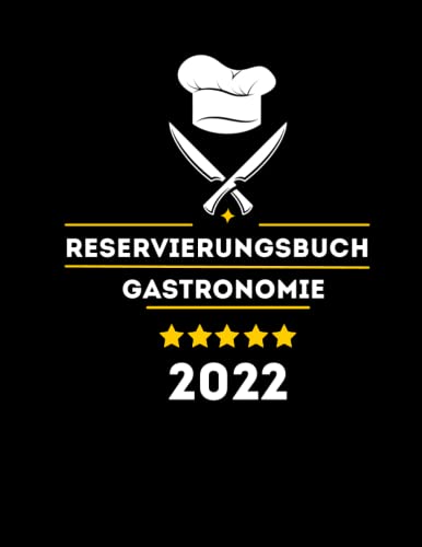 reservierungsbuch 2022 gastronomie : tagesplaner Restaurant ,Mit ...