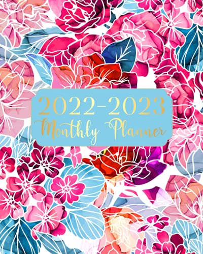 2022-2023 Monthly Planner: 24 Months Calendar 2 Years Monthly Planner ...