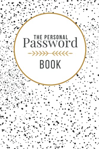 The personal Password Book: Password book with alphabetical tabs ...