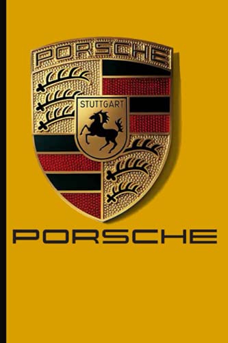Porsche: Notebook 120 pages | "6 x 9" | Collage Lined Pages | Journal ...