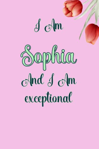 Sophia : I am Sophia , and I am Magical Unique customized Journal for ...
