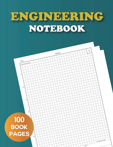 Engineering Logbook: Large size 8.5 x 11 inches 100 Pages | Graph Paper ...