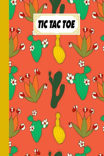 Tic Tac Toe: Cactus Tic Tac Toe, Games Fun Activities for Kids / Paper ...