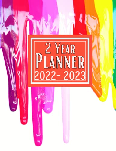 2 Year Planner 2022-2023: A Beautiful 24 Months Planner Great for ...