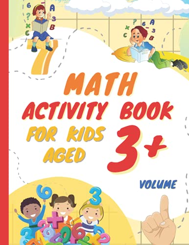 Math Activity Book For Kids 3+. Fun Math Book With Pictures for ...