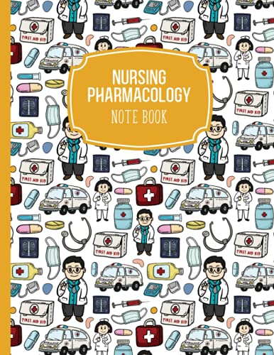 Nursing Pharmacology Blank Medication Template Notebook & Note Guide ...
