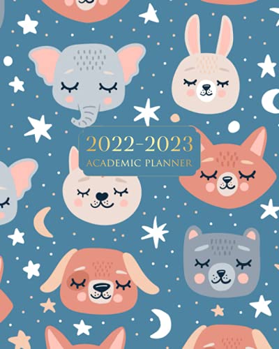 2022-2023 Academic Planner: College Student Monthly Planner July 2022 ...