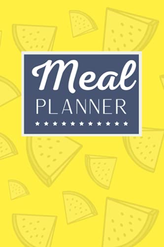 Meal Planner: Set Goals for Your Weekly Meal Plan with This Planner by ...