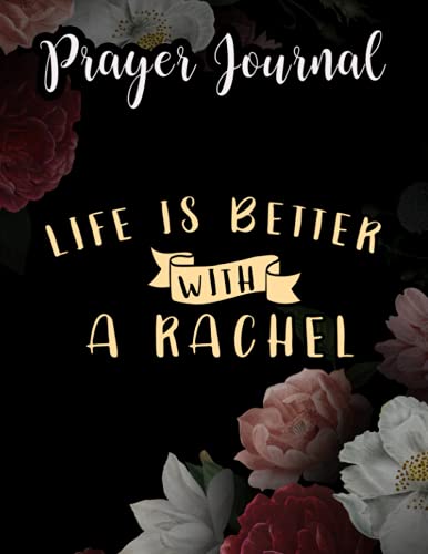 A Rachel Prayer Journal: For Women, Catholic Gifts,8.5x11 in, Jesus ...