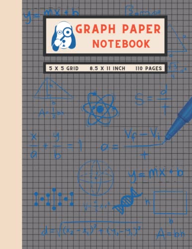 Graph Paper Notebook: Grid Paper for Math and Science Students, Math ...