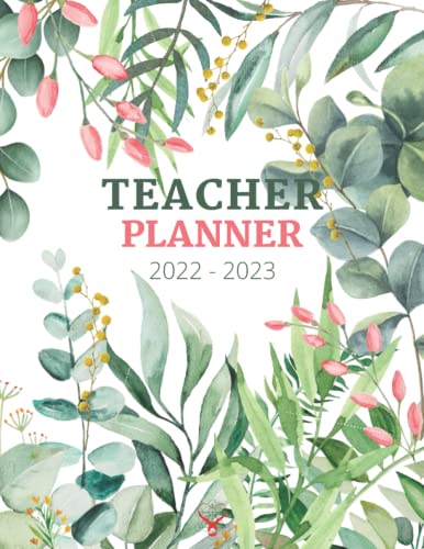 Teacher Planner, August 2022 - July 2023, 8.5x11 inches, 145 pages ...