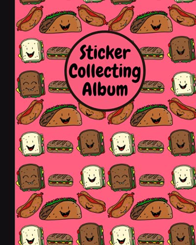 Sticker Collecting Album: Blank Sticker Book for Collecting Stickers ...