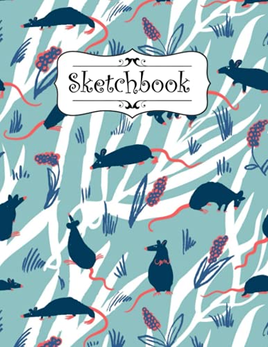 Sketchbook: Cute rat, Notebook for Drawing, Writing, Painting ...