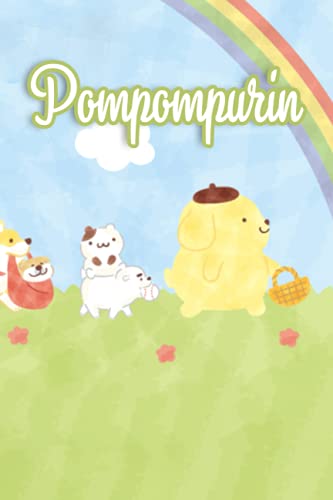 Pompompurin Notebook: 110 Wide Lined Pages - 6" x 9" - Planner, Journal ...