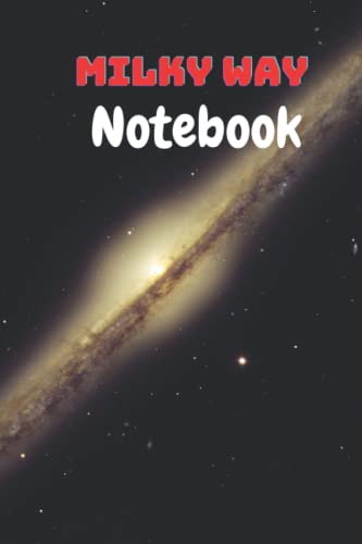 Milky Way notebook: Journal of the Milky Way, space and stars. note 100 ...