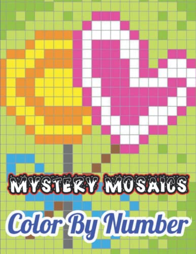 Mystery Mosaics Color By Number: Pixel Art For Kids & Adults, Funny ...