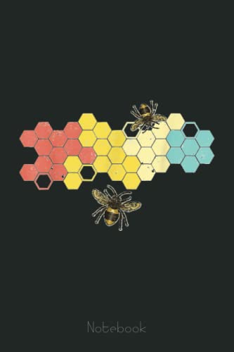 Retro Honeycomb Beekeeper Design for Bee Lover Notebook: The Beekeepers ...