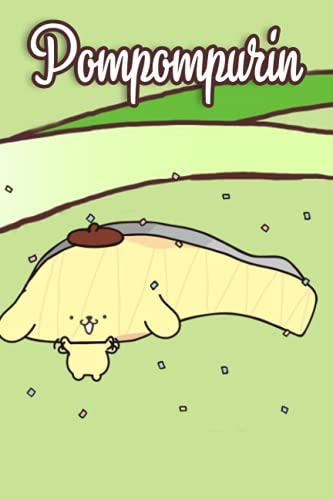 Pompompurin Notebook: 110 Wide Lined Pages - 6" x 9" - Planner, Journal ...