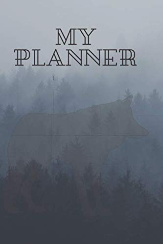 My Planner: Cover with the original background and the picture. A ...