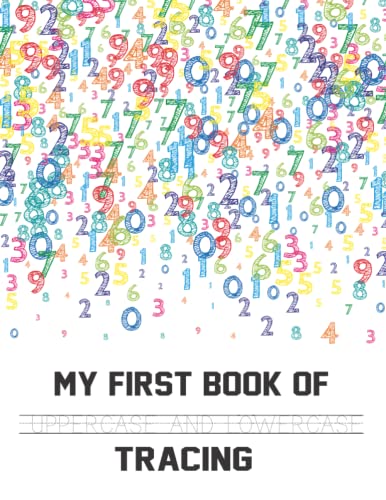 My First Book Of Uppercase And Lowercase Tracing: Letter Tracing And ...