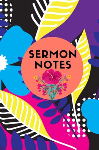 Sermon Notes: A Great Christian Notebook for Church Sermons and ...