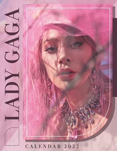 Lady GaGa Calendar 2022: Official 2022 Monthly Planner, Square Calendar ...