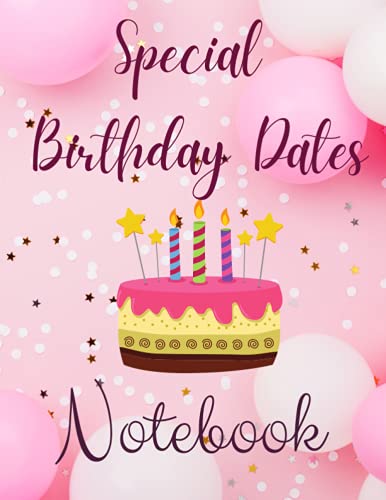 Special Birthday Dates Notebook by SenGupta Publications | Goodreads