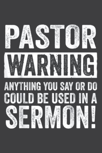 Funny Pastor Gift for Religious Preachers Men Women Church Art: Faith ...