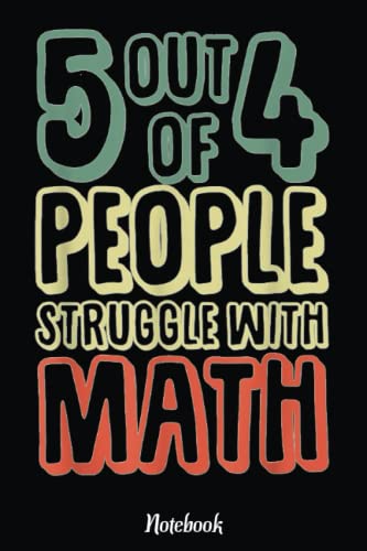 Best Math Teacher Art Men Women Math Geometry Notebook: Inspirational ...