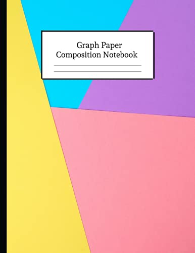 Graph Paper Notebook: Large Simple Graph Paper Diary - 100 Four Lined ...