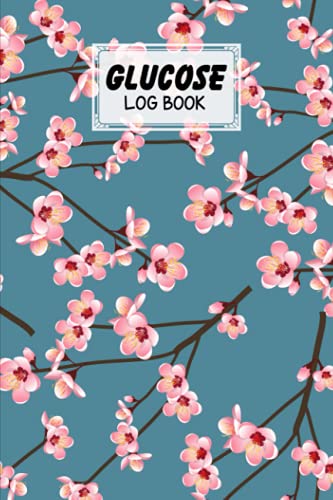 Glucose Log Book: Blood Sugar Log Book Cactus Cover, Diabetes Tracker ...