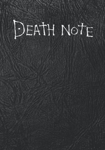 Death Note Notebook : Blank Great Notebook For School or as a Diary ...