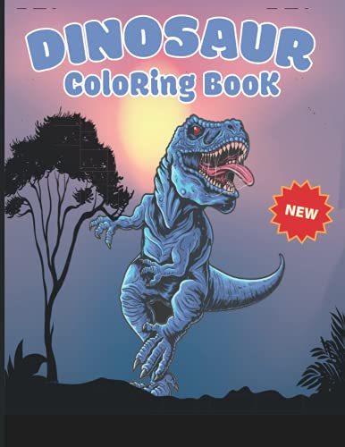 Dinosaur Coloring book: Dinosaur couloring pages for kids to color an ...