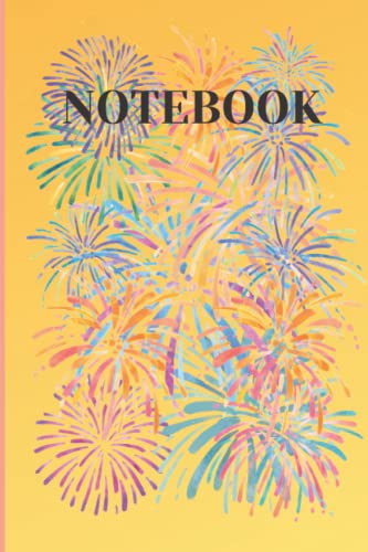 NOTEBOOK: Fireworks, Diary Journal: Gift Idea Teens Adults by Sabrina ...