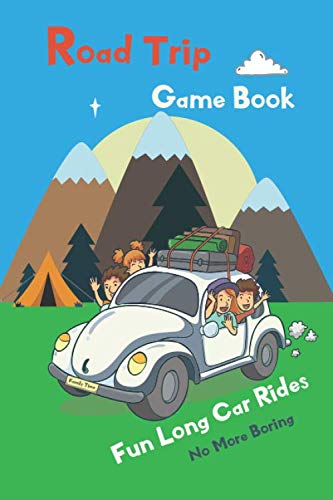 Road Trip Game Book: fun Back Seat games : Activity Book for adults and ...