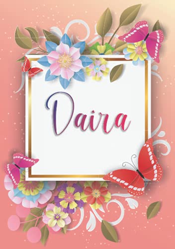 Daira: Cuaderno de notas A5 | Nombre personalizado Daira | Regalo de ...