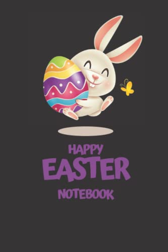 Happy Easter Notebook: Easter Lined Journal Notebook | Lined pages | 6 ...