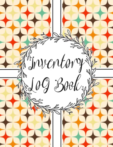 Inventory Log Book: Attractive Retro Cover, Inventory Log Book: Freezer ...