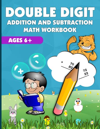 Double Digit Addition And Subtraction Math Workbook: Add And Subtract ...