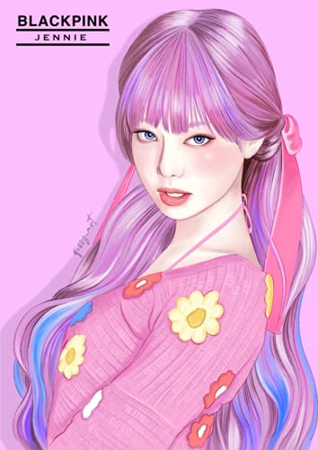 BLACKPINK Jennie: Notebook / Journal / Exercise Book, 120 white lined ...