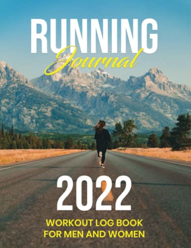2022 Running Journal: Workout Log Book for Men & Women by Golden Year ...