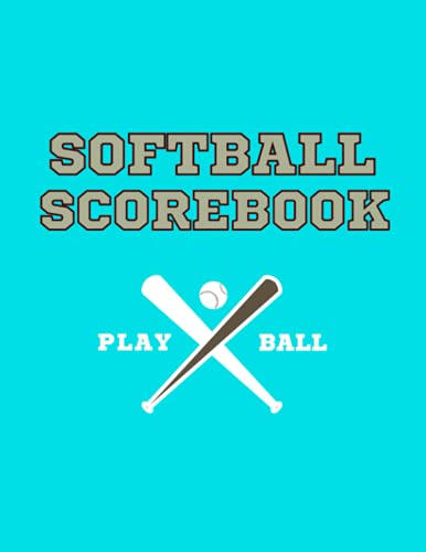 Lineup Cards for Softball with Scorebook: Baseball/Softball Scorebook ...
