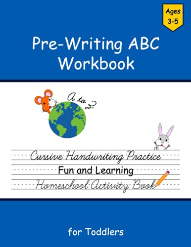 Pre-Writing ABC Workbook: Pre-Handwriting Letters Practice – Fun and ...