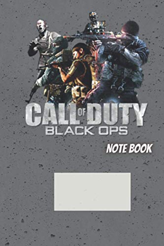 CALL OF DUTY NOTEBOOK: Composition Book for Gaming Lovers. 6"x 9"/120 ...