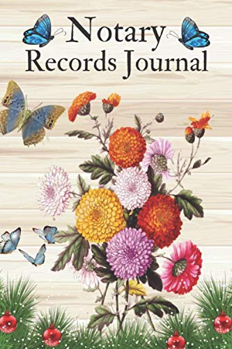 Notary Records Journal: Official Notary Journal| Public Notary Records ...