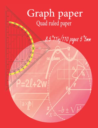 Graph paper: Gride paper Metric 5mm for Math and Science quad ruled ...