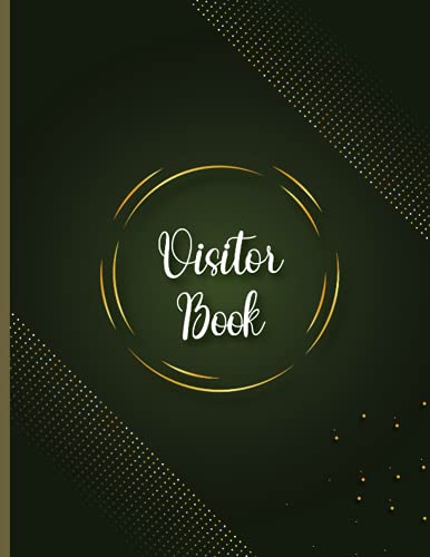 Visitor Book: Visitor Book for Business, Schools, Visitor Entry ...